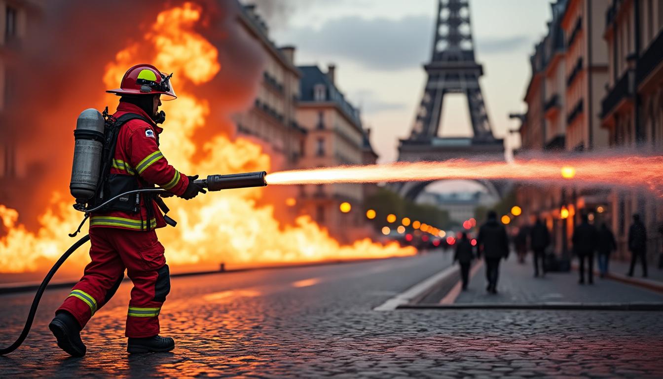 La lance française qui révolutionne le quotidien des pompiers parisiens