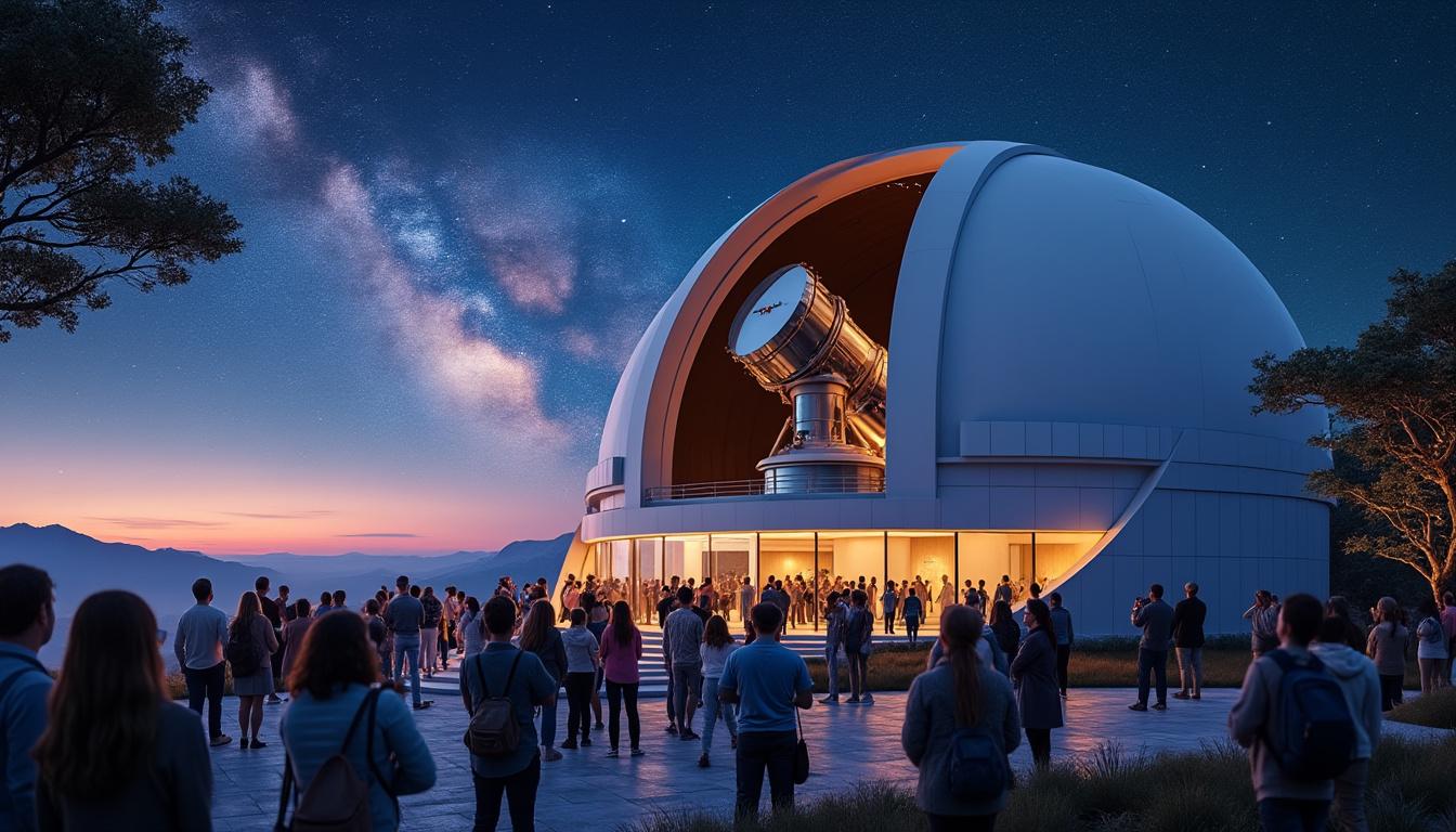 Un nouvel observatoire : l’astronomie pour tous