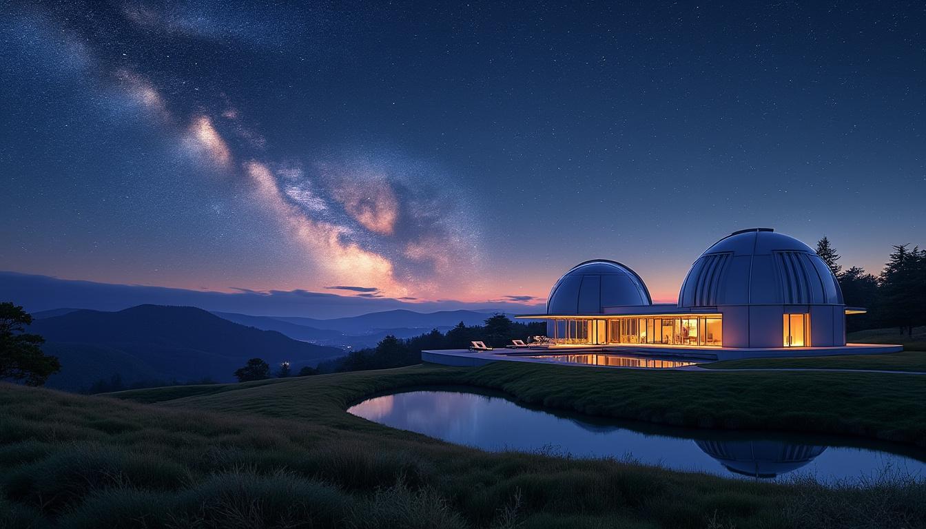 en Bourgogne : L’Observatoire Géant du Morvan Éclaire les Étoiles